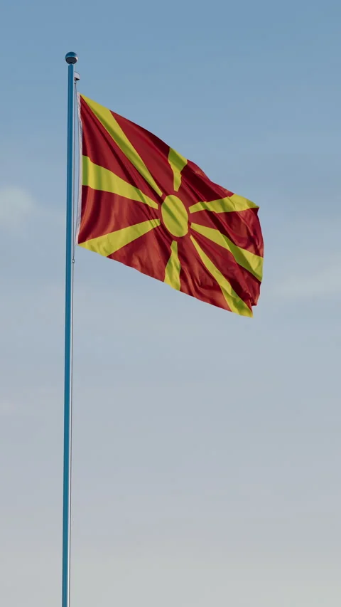 Skopje Flag Stock Videos – Royalty-Free HD & 4K Videos