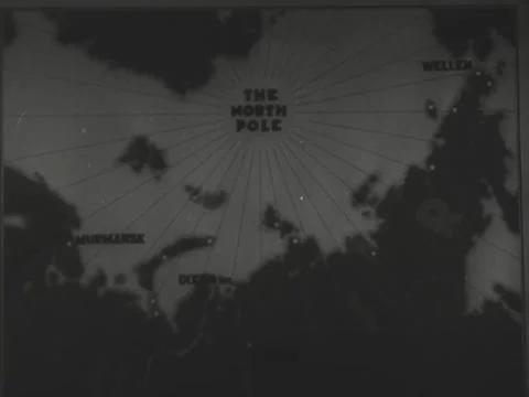 North Pole animated map | Stock Video | Pond5