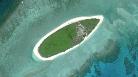 Northeast Cay Island Map Animation | Stock Video | Pond5