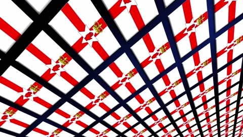 Northern Ireland Flag Animated Backgroun... | Stock Video | Pond5
