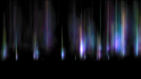 Northern Lights on Transparent Backgroun... | Stock Video | Pond5