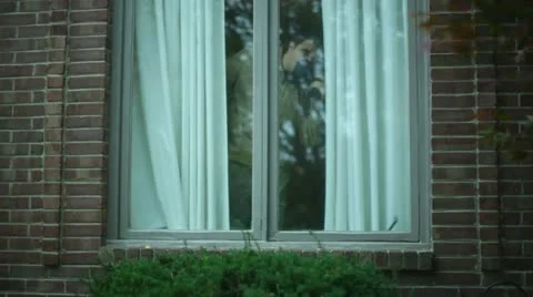 Spying Windows Voyeur Stock Video Footage | Royalty Free Spying Windows ...