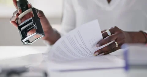 Certificate Stamp Stock Video Footage | Royalty Free Certificate Stamp ...