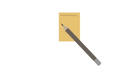 Cartoon Notepad Stock Footage ~ Royalty Free Stock Videos | Pond5