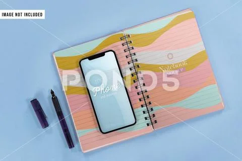PSD Photoshop Template: Notebook #249062449 | Pond5