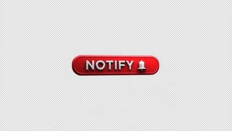 Notification 3D Stock Video Footage | Royalty Free Notification 3D ...