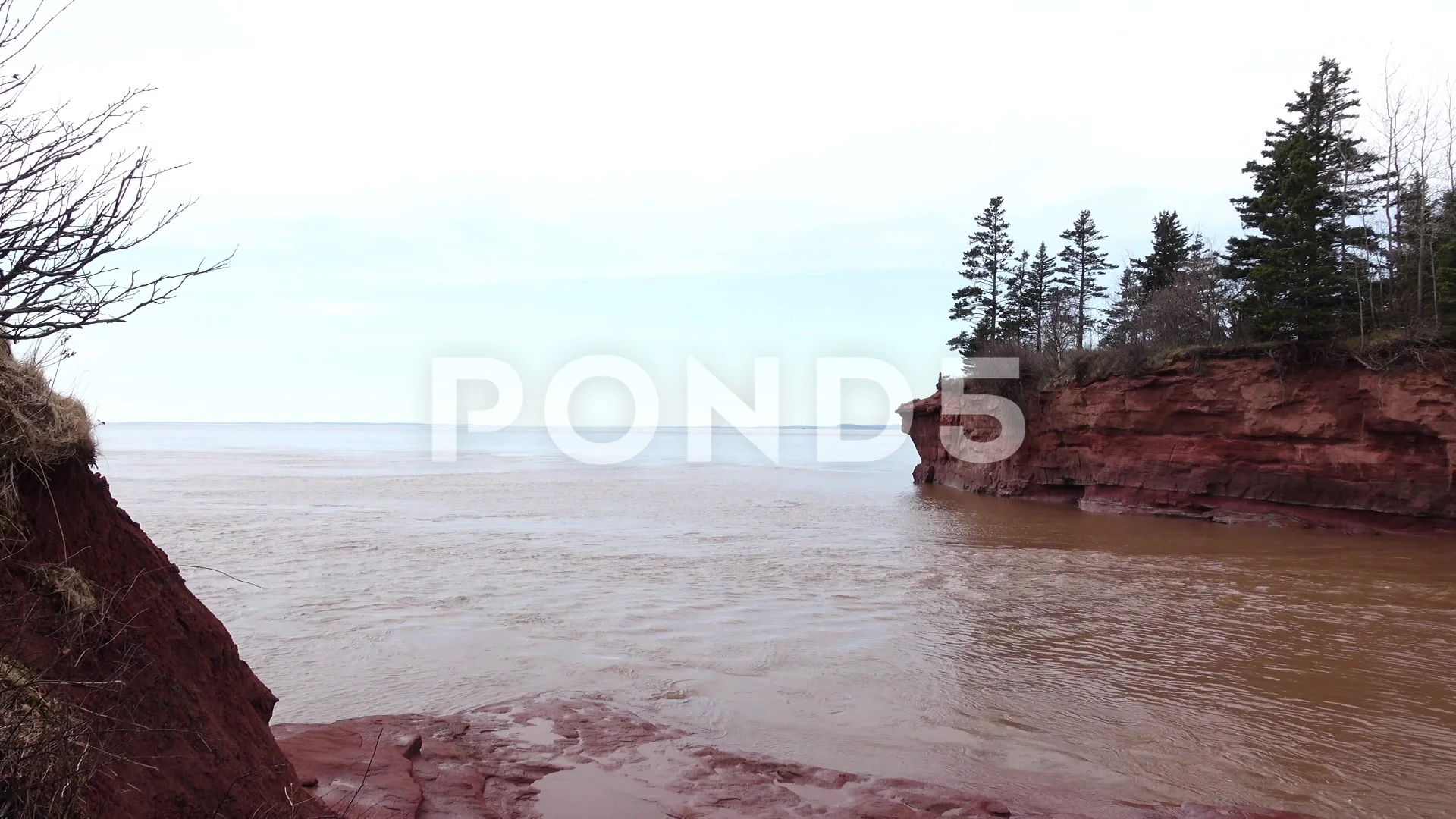 Bay Of Fundy Tides Time Lapse