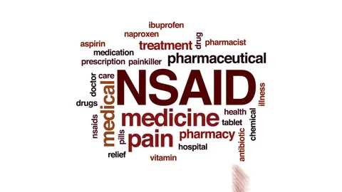 NSAID animated word cloud, text design a... | Stock Video | Pond5