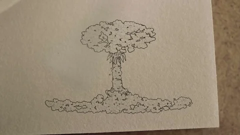 Nuclear explosion. Animation | Stock Video | Pond5