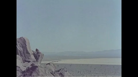 A nuclear explosion is shown at the Neva... | Stock Video | Pond5