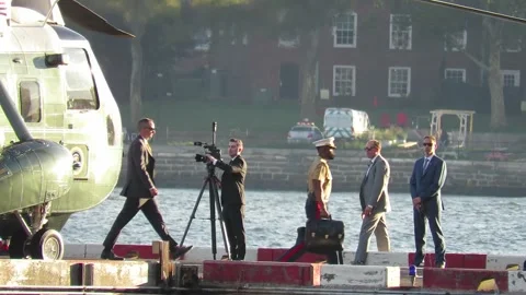 Nuclear Football: A USMC Military Aid c... | Stock Video | Pond5