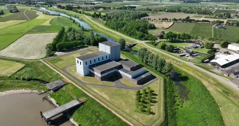 The Nuclear Power Plant Dodewaard is a f... | Stock Video | Pond5