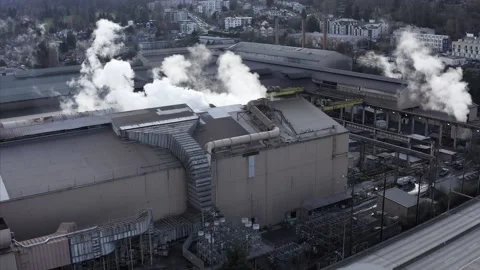 Nucor Steel Manufacturing, Seattle, Wash... | Stock Video | Pond5