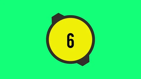 Countdown Green Screen Stock Video Footage | Royalty Free Countdown ...