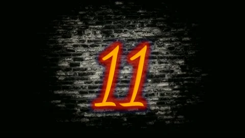 Number Neon Stock Video Footage | Royalty Free Number Neon Videos | Pond5