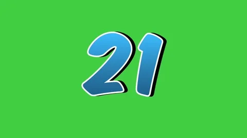 Twenty One Cartoon Stock Footage ~ Royalty Free Stock Videos | Pond5