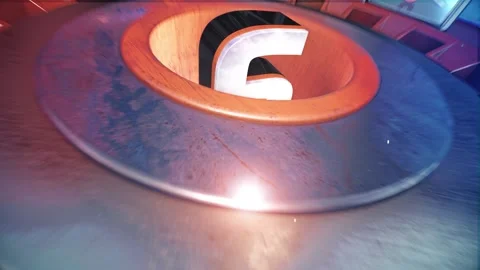 NUMBER 6, Top Ten Numbers Animation , Re... | Stock Video | Pond5