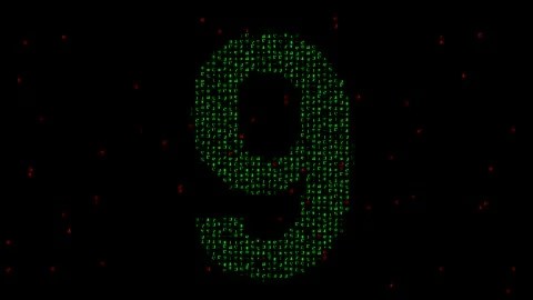 Matrix Code Number Stock Footage ~ Royalty Free Stock Videos | Pond5