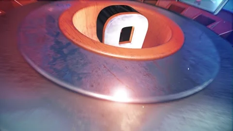 NUMBER 9, Top Ten Numbers Animation , Re... | Stock Video | Pond5