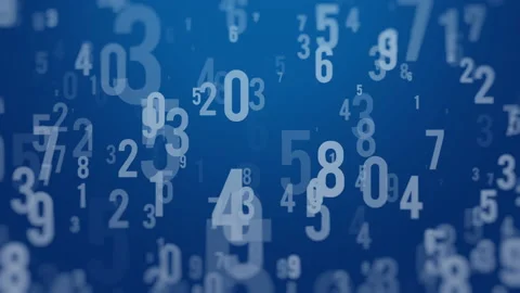 number background mathematics random dat... | Stock Video | Pond5