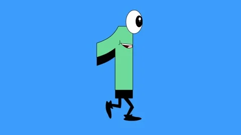 Number Walking Loop Stock Footage ~ Royalty Free Stock Videos | Pond5