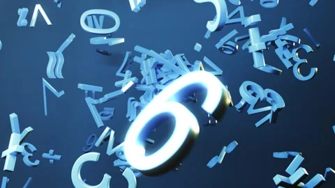 Math Symbols 3D Stock Footage ~ Royalty Free Stock Videos | Pond5