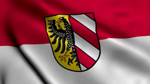 Nuremberg City State Flag Germany | Stock Video | Pond5