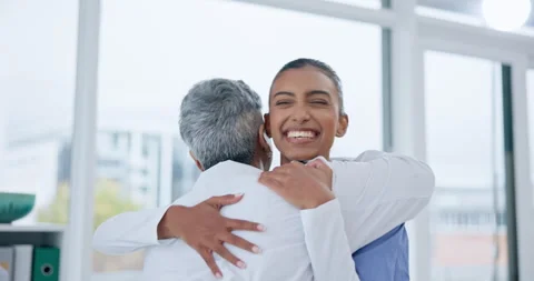 Doctor Hug Stock Footage ~ Royalty Free Stock Videos | Pond5