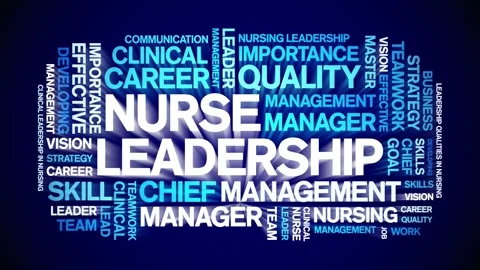 Nurse Leadership animated word cloud,ani... | Stock Video | Pond5