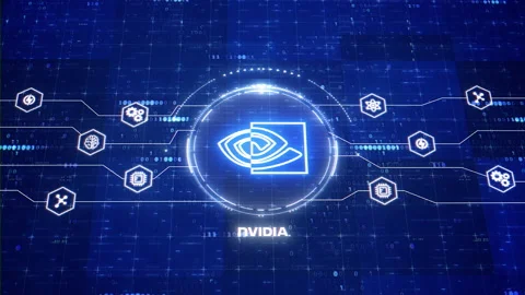 Nvidia Logo Stock Footage ~ Royalty Free Stock Videos | Pond5