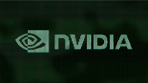 NVIDIA Logo Pixel Screen Animation. Futu... | Stock Video | Pond5