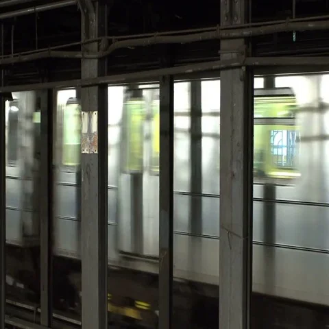 NYC Subway Train Loop Background | Stock Video | Pond5