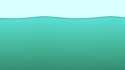Ocean animated waves, 4k 2d animation te... | Stock Video | Pond5