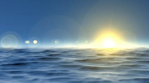 OCEAN BACKGROUND SEAMLESS LOOP | Stock Video | Pond5