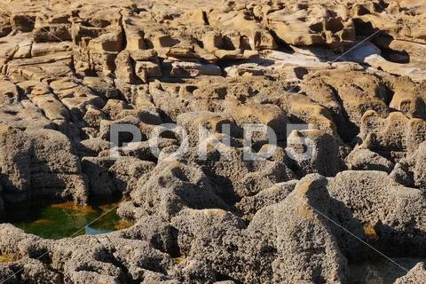 Ocean Stone Texture Natural Stock Image ~ #162041186