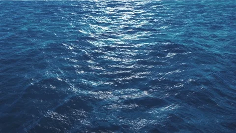 Ocean top view 4K loop | Stock Video | Pond5