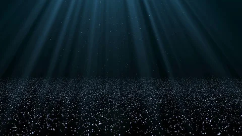 Ocean underwater with floating plankton ... | Stock Video | Pond5