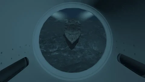 Oceangate Titan Submersible POV of Trip ... | Stock Video | Pond5