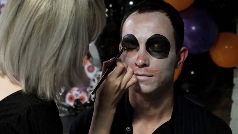 Vampire Makeup Female Stock Videos – Royalty-Free HD & 4K Videos | Pond5