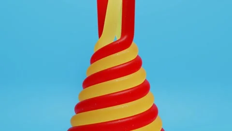 Oddly Satisfying Jelly Circular Motion S... | Stock Video | Pond5