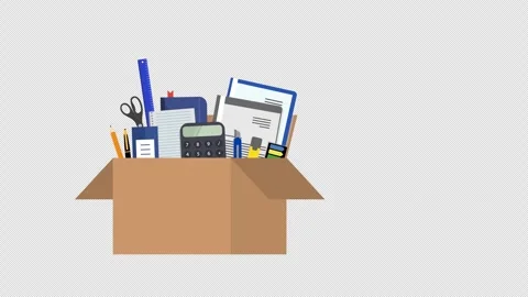 Cardboard Box Animation Stock Video Footage | Royalty Free Cardboard ...