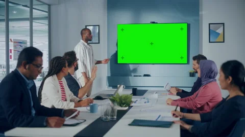 Meeting Green Screen Stock Footage ~ Royalty Free Stock Videos | Pond5