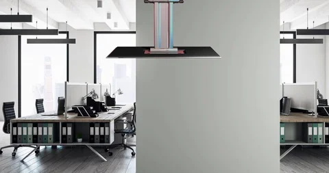 Office Setting Virtual Background | Stock Video | Pond5