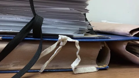 Paper Folder Stock Video Footage | Royalty Free Paper Folder Videos | Pond5