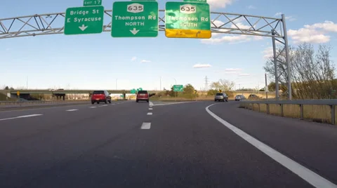 Highway Exit Stock Video Footage | Royalty Free Highway Exit Videos | Pond5