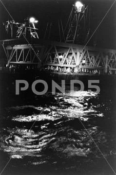 Offshore Oil Rig Operation, USA Stock Image ~ #202658501