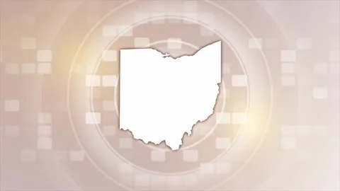 Ohio Map Stock Video Footage | Royalty Free Ohio Map Videos | Pond5