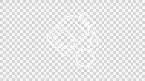 Oil change white line animation | Stock Video | Pond5