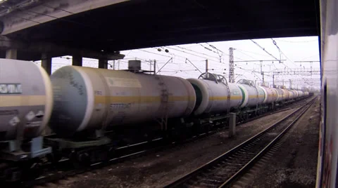 Oil Train Stock Footage ~ Royalty Free Stock Videos | Pond5
