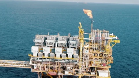 Oil Platform Stock Video Footage | Royalty Free Oil Platform Videos | Pond5